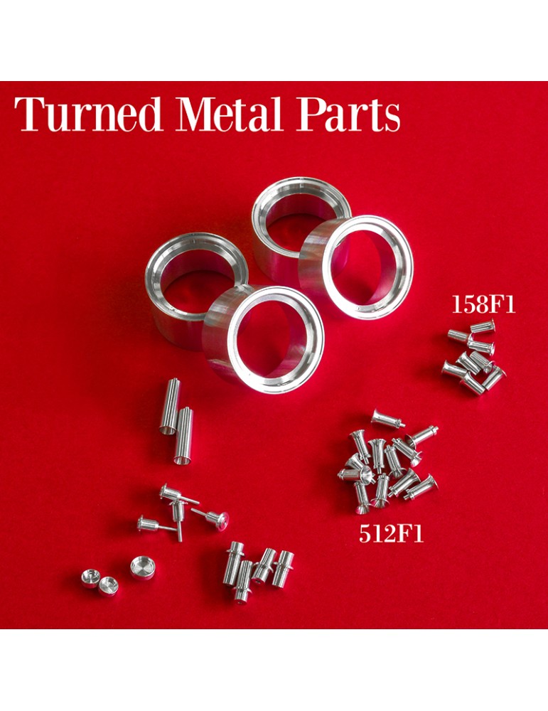 FERRARI 158 F1 (VER. A. WITH RIVET SET) (K834) by MODEL FACTORY HIRO