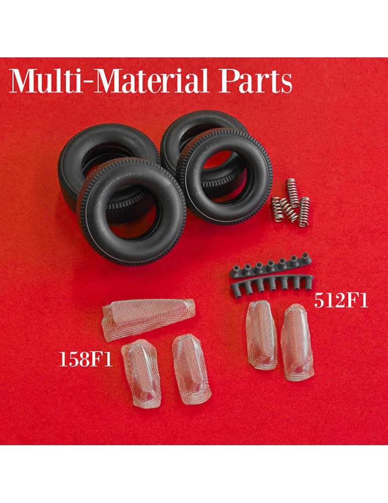 FERRARI 158 F1 (VER. A. WITH RIVET SET) (K834) by MODEL FACTORY HIRO