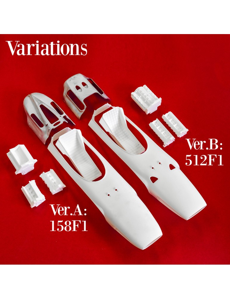 FERRARI 158 F1 (VER. A. WITH RIVET SET) (K834) by MODEL FACTORY HIRO