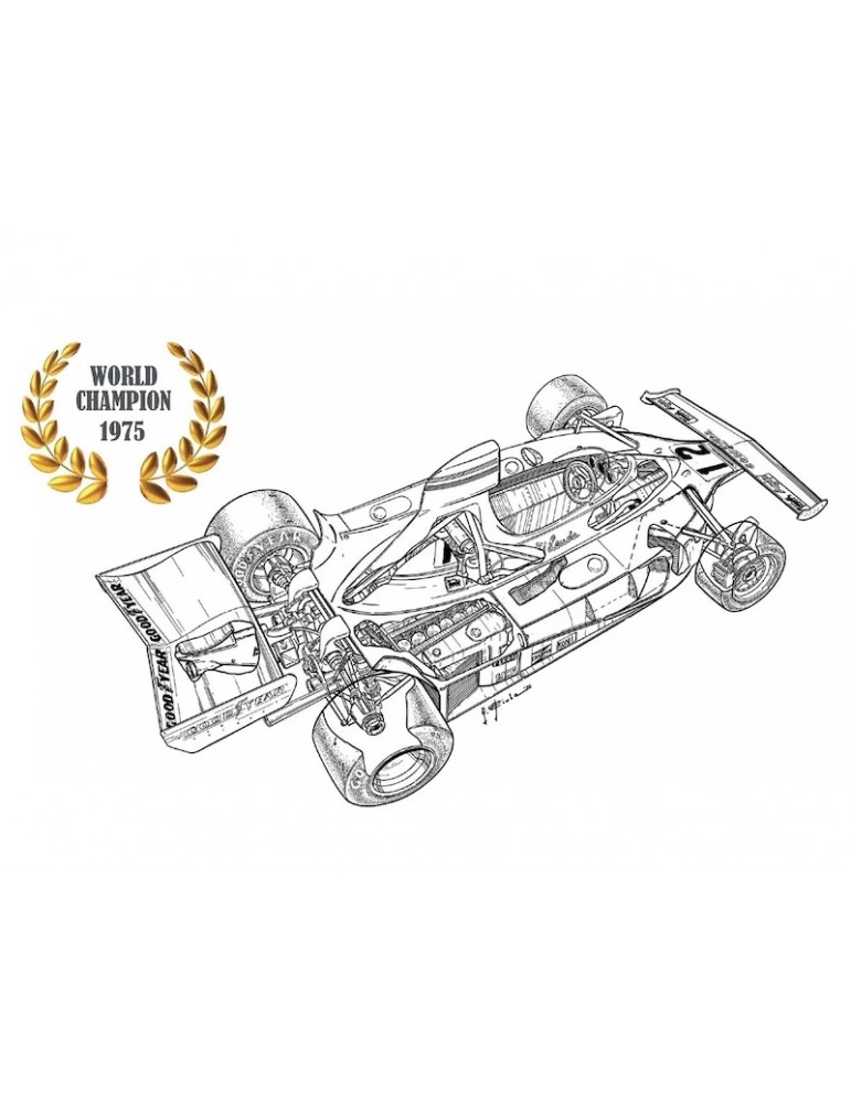 FERRARI 312T (TLK005) • ITALY by TAMEO KITS