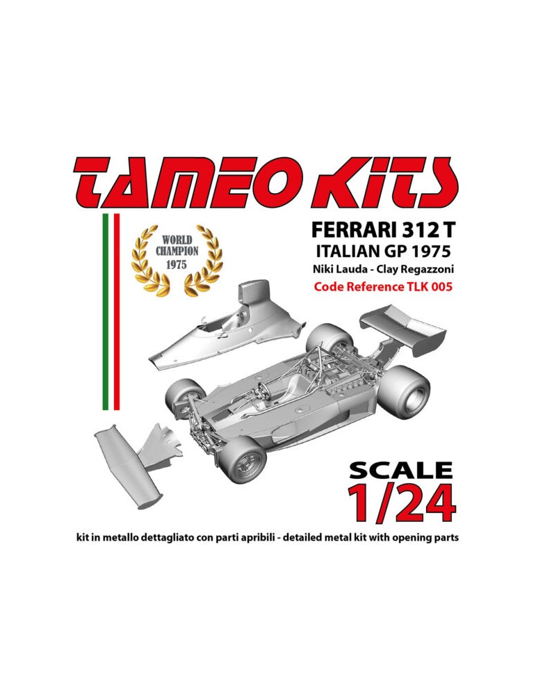 FERRARI 312T (TLK005) • ITALY by TAMEO KITS