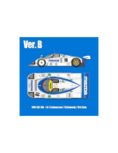 MAZDA 787B (VER. B) by MODEL FACTORY HIRO