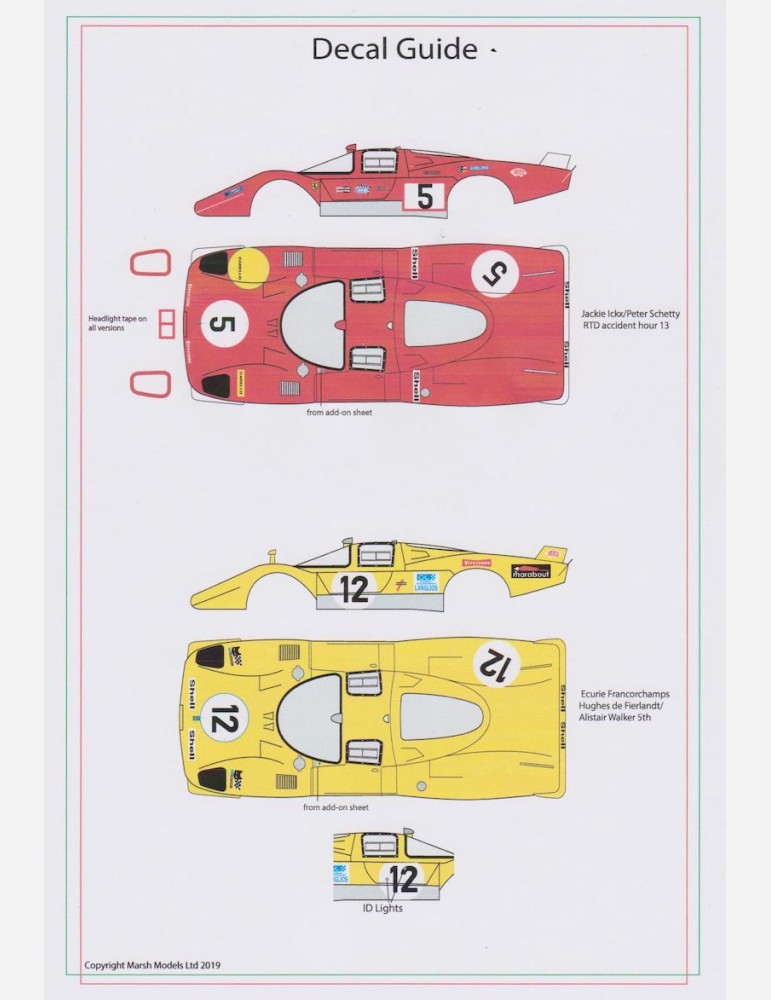 FERRARI 512S by MARSH MODELS