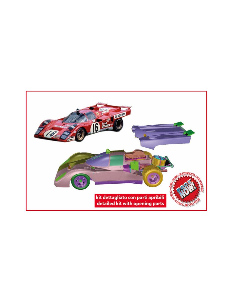 FERRARI 512M • DAVID PIPER (MTG 006) by MONTEGROSSO (TAMEO KITS)