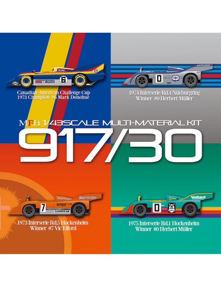 PORSCHE 917/30 (VER. D) (K802) by MODEL FACTORY HIRO